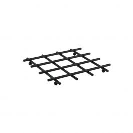 Estia Βάση Μαγειρικού Σκεύους Nickel Black Μεταλλική 19x19x2,2