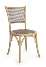 CARREL ΚΑΡΕΚΛΑ BISTRO ΞΥΛΙΝΗ NATURAL 42X45X89