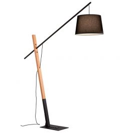 VIOKEF ΦΩΤΙΣΤΙΚΟ ΔΑΠΕΔΟΥ ΜΕΤΑΛΛΙΚΟ ΜΑΥΡΟ CRANE 4204100