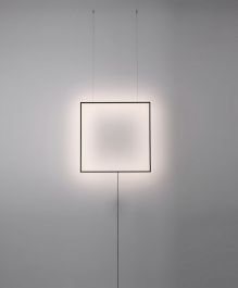 VIOKEF ΦΩΤΙΣΤΙΚΟ ΤΟΙΧΟΥ LED ΜΕΤΑΛΛΙΚΟ ΜΑΥΡΟ SHADOW 4222200