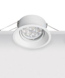 ZAMBELIS LIGHTS ΧΩΝΕΥΤΟ ΣΠΟΤ ΑΛΟΥΜΙΝΙΟΥ ΛΕΥΚΟ S012