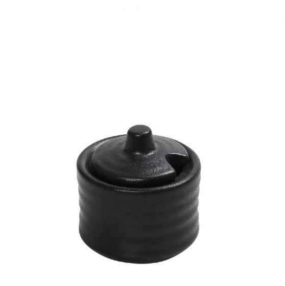 ESPIEL MIANMAR ΔΟΧΕΙΟ ΜΕ ΚΑΠΑΚΙ ΜΑΥΡΟ 100CC 6,5Χ6,5Χ4,7ΕΚ ΚΩΔΙΚΟΣ: GMT205K5
