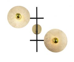 IDEAL LUX ΦΩΤΙΣΤΙΚΟ ΤΟΙΧΟΥ ΜΕΤΑΛΛΙΚΟ ΧΡΥΣΟ TICK AP 238944