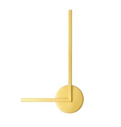 IDEAL LUX ΦΩΤΙΣΤΙΚΟ ΤΟΙΧΟΥ ΜΕΤΑΛΛΙΚΟ ΧΡΥΣΟ TICK AP 238944